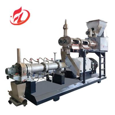 China Whatsapp 86-152 6410 2980 Automatic Pet Dog Food Making Machine Line Pellet size 1-8mm for sale