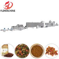 China FLD Machinery Floating Fish Food Making Machinery Fish Feed Processing Line Fish Feed Pellet Extruder Machine for sale