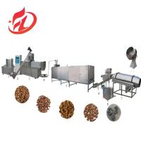 China Automatic 65mm Screw Diameter Dog Food Extrusion Machine for Dry Pet Food Production for sale