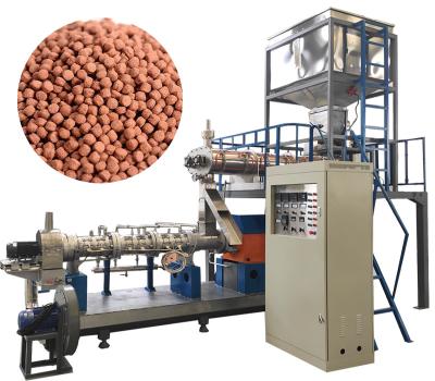 China Fish Feed Making Machine for Producing Floating Fish Extruded Food 380v 50HZ Voltage for sale
