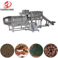 China Floating Fish Feed Mill Pellet Extruder 1000kg/h Capacity 12 Hours Floating Time 1 Best for sale