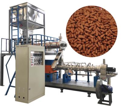 China Video outgoing-inspection provided high capacity aquatic sinking fish extrusion machine for sale