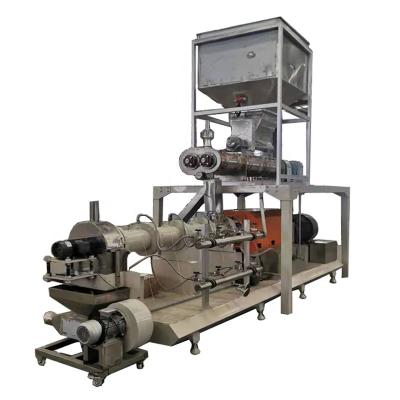 China Large capacity fish food processing line Floating extruder for making fish feed The cheapest fish feed machine for sale for sale