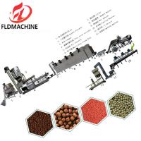 China Large capacity fish food processing line Floating extruder for making fish feed The cheapest fish feed machine for sale for sale