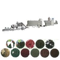 China 1-8mm Pellet Size Floating Fish Feed Pellet Making Machine with 65mm Screw Diameter for sale