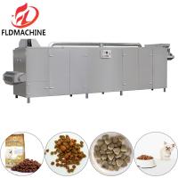 China Motor Driven 1000kg/h Fish Floating Feed Extruder Production Line for Catfish Feed Pellets for sale
