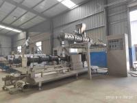 China High Productivity CE Single Twin Screw Steam Extruder Floating Fish Feed Mill Machine for sale