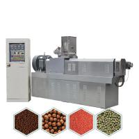 China 5500 kg Capacity Fish Pellet Feed Food Extruder Machine with 85mm Screw Diameter for sale