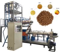 China Floating Fish Feed Food Complete Production Line Make Machine with 1-8mm Pellet Size for sale