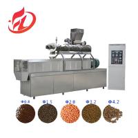 China 380v 50HZ Floating Fish Feed Pellet Food Processing Machine for Sinking Fish Pellets for sale