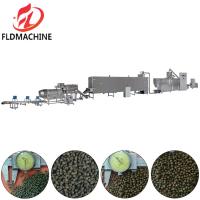 China 25*3.0*4.0m Dimension Floating Fish Feed Pellet Extruder with Floating Time 12 Hours for sale