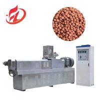 China China Automatic Twin Screw Aquatic Floating Sinking Fish Feed  Pellet Extruder 500KG/H Fish Food Machine price for sale