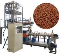 China good quality fish feed pellet machine to make floating fish extruded food for sale