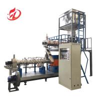 China Fully Automatic 1000kg/h Steam Types Floating Fish Feed Extrusion Machine for 5500 kg for sale