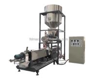 China Complete floating fish feed making machine or extruder 500kg per hour processing machines for fish feed for sale