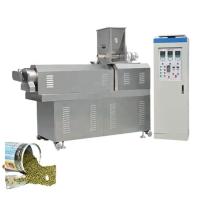 China Floating Fish Feed Processing Machinery with Twin Screw Extruder and Engineer Service for sale