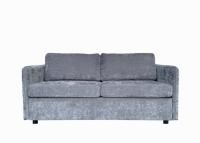 China Grey Fabric Sleeper Sofa Mattress Thickness 12cm Fabric Couch Bed for sale