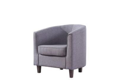 China Fabric Tub Chair with Removable Seat Cushion 72cm x 62cm x 73cm for sale