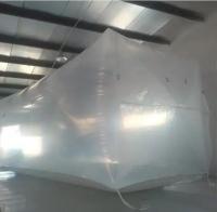 China 20ft 40ft PE Dry Bulk Container Liner 150mic Polyethylene Seafood for sale