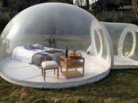 China Water Seal Inflatable Bubble Camping Tent , Anti-Fungus Treatment Outdoor Bubble Tent for sale