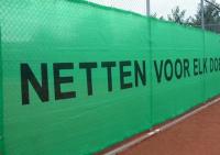 China Full Color Printing PVC Mesh Fencing , Outdoor Mesh Banner 270g Flexible And Light Weight for sale