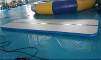 China Rapid Inflation PVC Gymnastics Air tumbling mat Air Track Mat  3M*1M*0.1M Rubber Cushion for sale