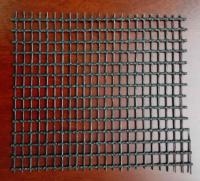 China Double Side Acrylic Plastic Mesh Sheet , PVDF Coated Black Construction Safety Mesh for sale