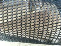 China B1 Flame Resistant PVC Coated Mesh Fabric Protective Net Indoors And Outdoors Coated Polyester Mesh for sale