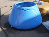 China 2500L Flexible Tank  Round Tarpaulin Water Tank Drought Resistant Onion Shape Water Tank for sale