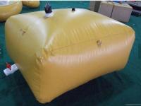 China 1000L Fire Fighting Tarpaulin Water Tank For Agricultural Irrigation 1.2MM Thickness for sale