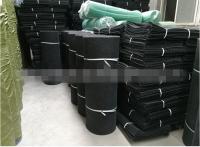 China Durable Black PVC Coated Mesh , Aquaculture Netting For Oyster Feeding Coated Polyester Mesh for sale