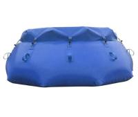 China Irrigated Onion Shape PVC Tarpaulin Water Tank Collapsible Flexible Bladder  4500L for sale