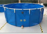 China PVC Coated Customized Tarpaulin Fish Tank ,  3200L Cold Resistance Fish Tank Collapsible Fish Tank for sale