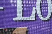 China UV Resistant Large Format Mesh Banners 1.02m - 3.20m Width For Outdoor Advertising for sale