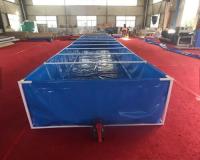 China Fish Farming PVC  Folding Convenient  Fish Pond Durable Aquaculture Fish Tank Tarpaulin Fish Farming for sale