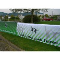 China Anti-UV Resistant Pull Up Banner PVC Coating 1000x1000 9x9 270g Standard Short Length for sale