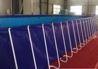 China 10000L 1.2mm Outdoor Fish Pond High Tensile With Metal Frame Eco-Friendly 10000L 1.2mm Outdoor Fish Pond High Tensile Wi for sale