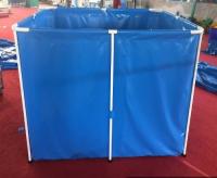 China 10000L 1.2mm Outdoor Fish Pond High Tensile With Metal Frame Eco-Friendly 10000L 1.2mm Outdoor Fish Pond High Tensile Wi for sale