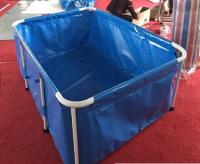 China 10000L 1.2mm Outdoor Fish Pond High Tensile With Metal Frame Eco-Friendly 10000L 1.2mm Outdoor Fish Pond High Tensile Wi for sale