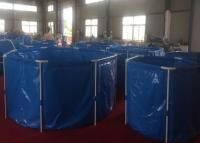 China B2 B1 Fire Retardant Round Outdoor Fish Pond 2500L Alkali Resistance Eco Friendly for sale