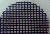 China 380g Black PVC Coated Mesh 0. 28-1. 5 mm Thickness For Surfboard Bag Lining Coated Polyester Mesh for sale