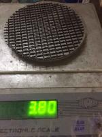 China Non Slip PVC Weld Mesh Fire Retardant Good Friction 4mm X 6mm Mesh Eye Size Plastic Coated Mesh for sale