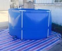 China 55 Gallon Removable Tarpaulin Fish Tank 1700N/5cm High Tensile Strength Fish Pond Plastic Tank for sale
