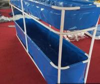 China Portable PVC Collapsible Fish Pond Double Tier 5000L - 20ºF ~ 158ºF Temperature Resistance for sale