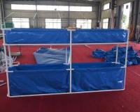 China Portable PVC Collapsible Fish Pond Double Tier 5000L - 20ºF ~ 158ºF Temperature Resistance for sale