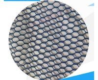 China Weather Resistant PVC Mesh Fabric 260g 50m -100m/Roll Length Eco Friendly Coated Mesh for sale