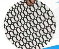 China B1 Flame Resistant PVC Coated Mesh Fabric Protective Net Indoors And Outdoors Coated Polyester Mesh for sale
