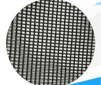 China Double Side Acrylic Plastic Mesh Sheet , PVDF Coated Black Construction Safety Mesh for sale