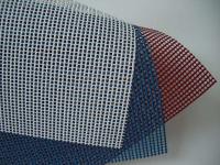 China High Visibility PVC Coated Mesh 12*12 Density 100% Polyester Consturction Purpose for sale
