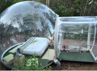 China Outdoor Single Tunnel Inflatable Bubble Tent ,  3.8M*2.6M Transparent Bubble Tent  for sale